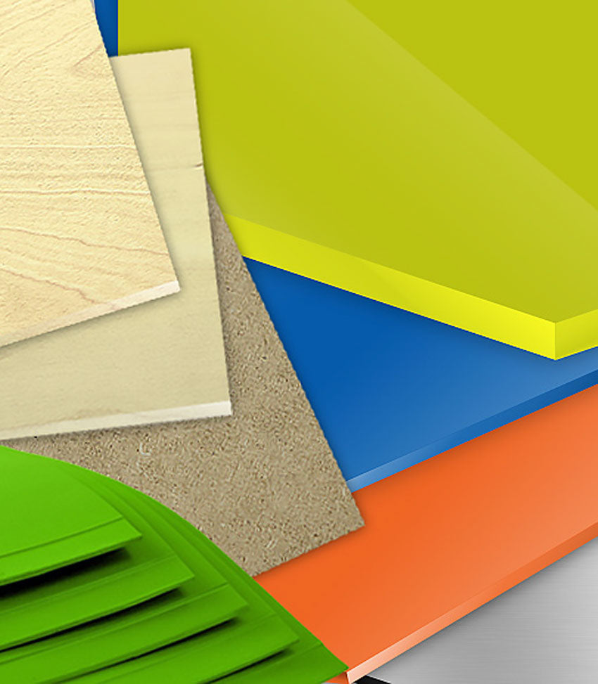 Laserable Packs | Laser Material Sample Packs | Hobarts