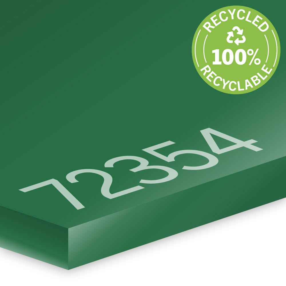 3mm Green Greencast® 100% recycled cast acrylic